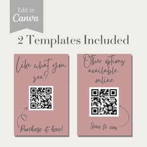 Scan to Pay Sign Template, Printable Scan to Pay Template, Editable ...