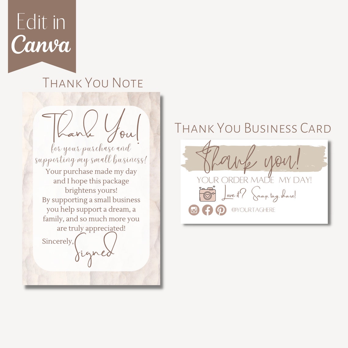 Small Business Bundle Order Form Template Price List - Etsy