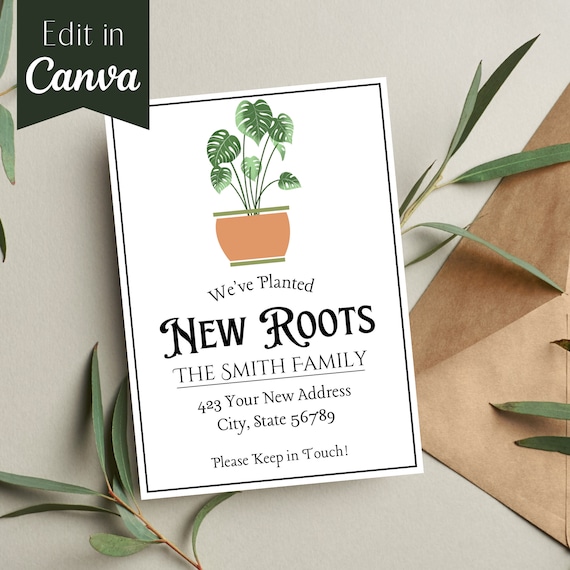 Moving Announcement Change of Address Address Change - Etsy