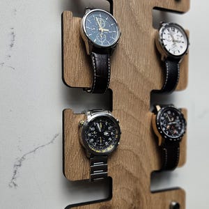 Watch Holder – Wall Mounted Watch Display - Etsy