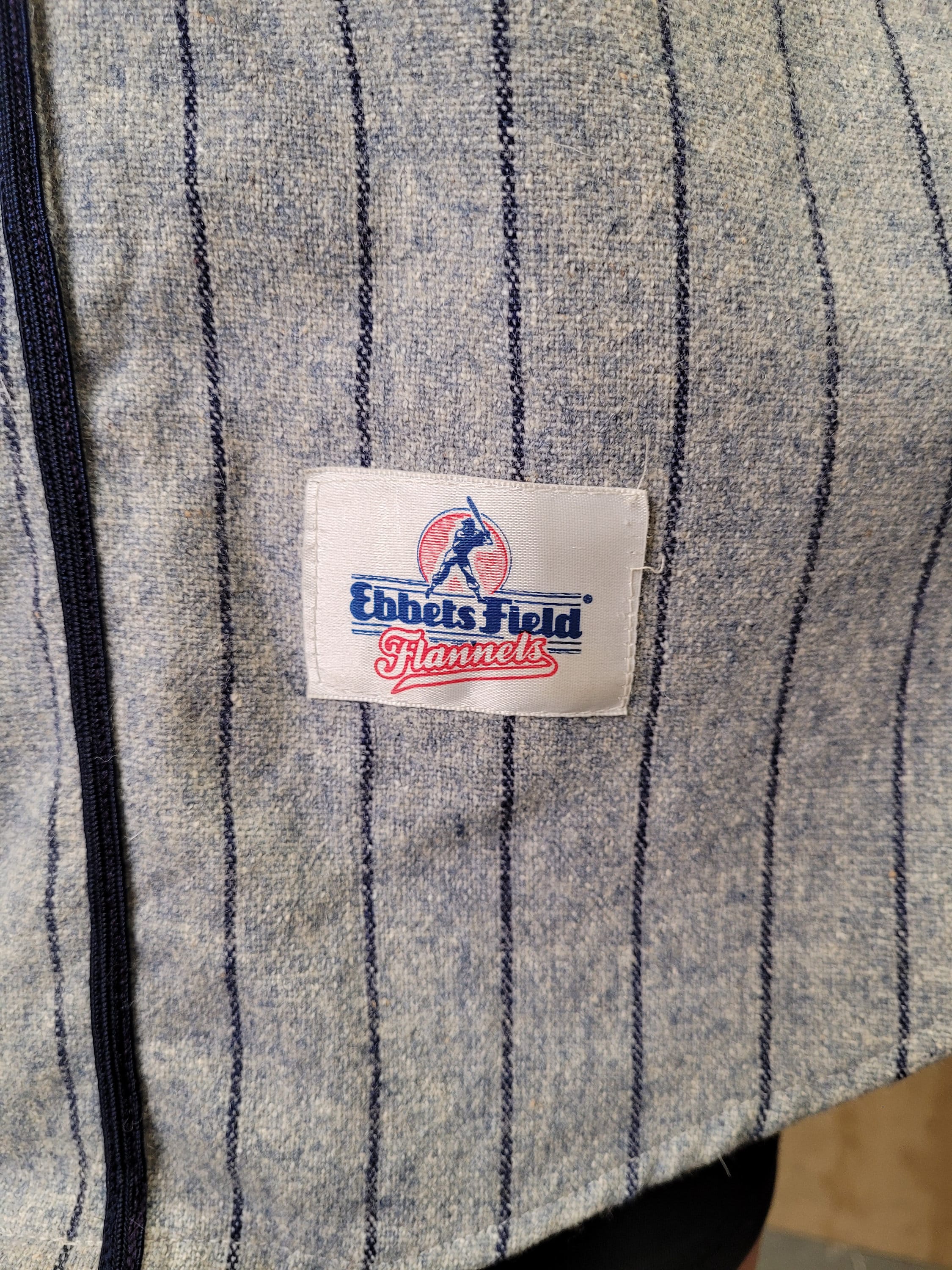 Vintage Ebbets Field Flannel Jersey - Etsy