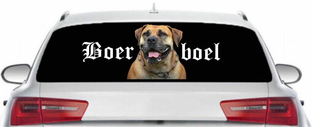 Boerboel Car Sticker - Etsy