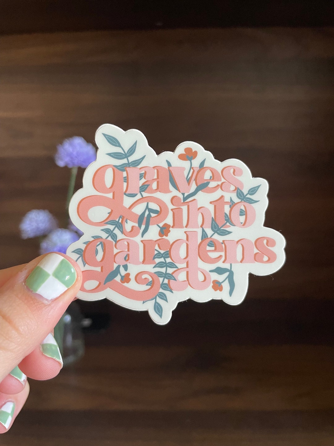 Graves Into Gardens Sticker Faith Stickers, Christian Stickers, Water ...