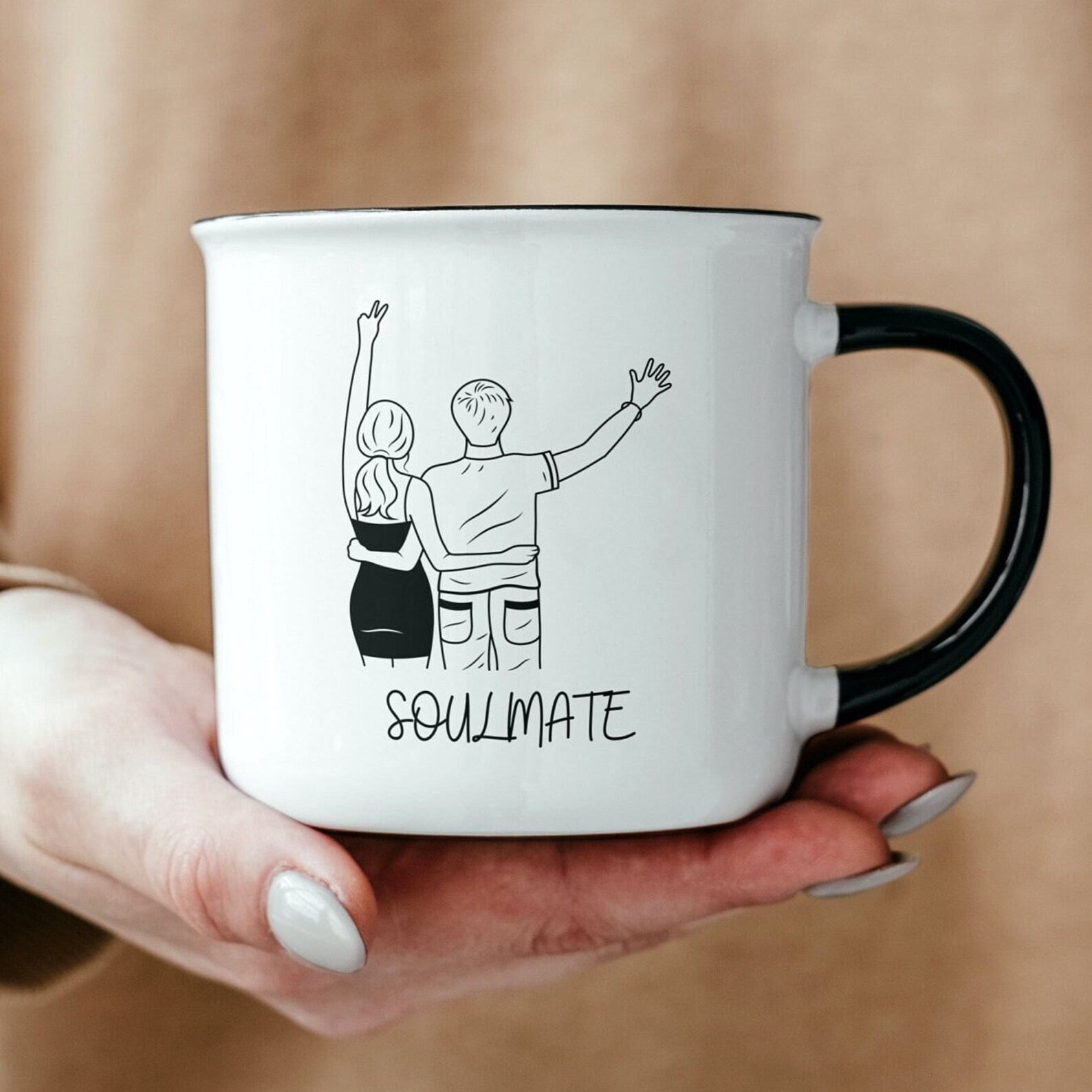 Soulmate Mug SVG PNG, Wifey Gift Svg, Girlfriend Gift, Boyfriend Gift ...