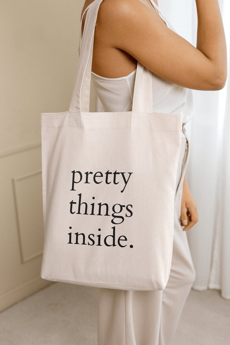 Pretty Things İnside SVG PNG, Tote Bag Svg, Trendy Svg, Svg for Tote ...