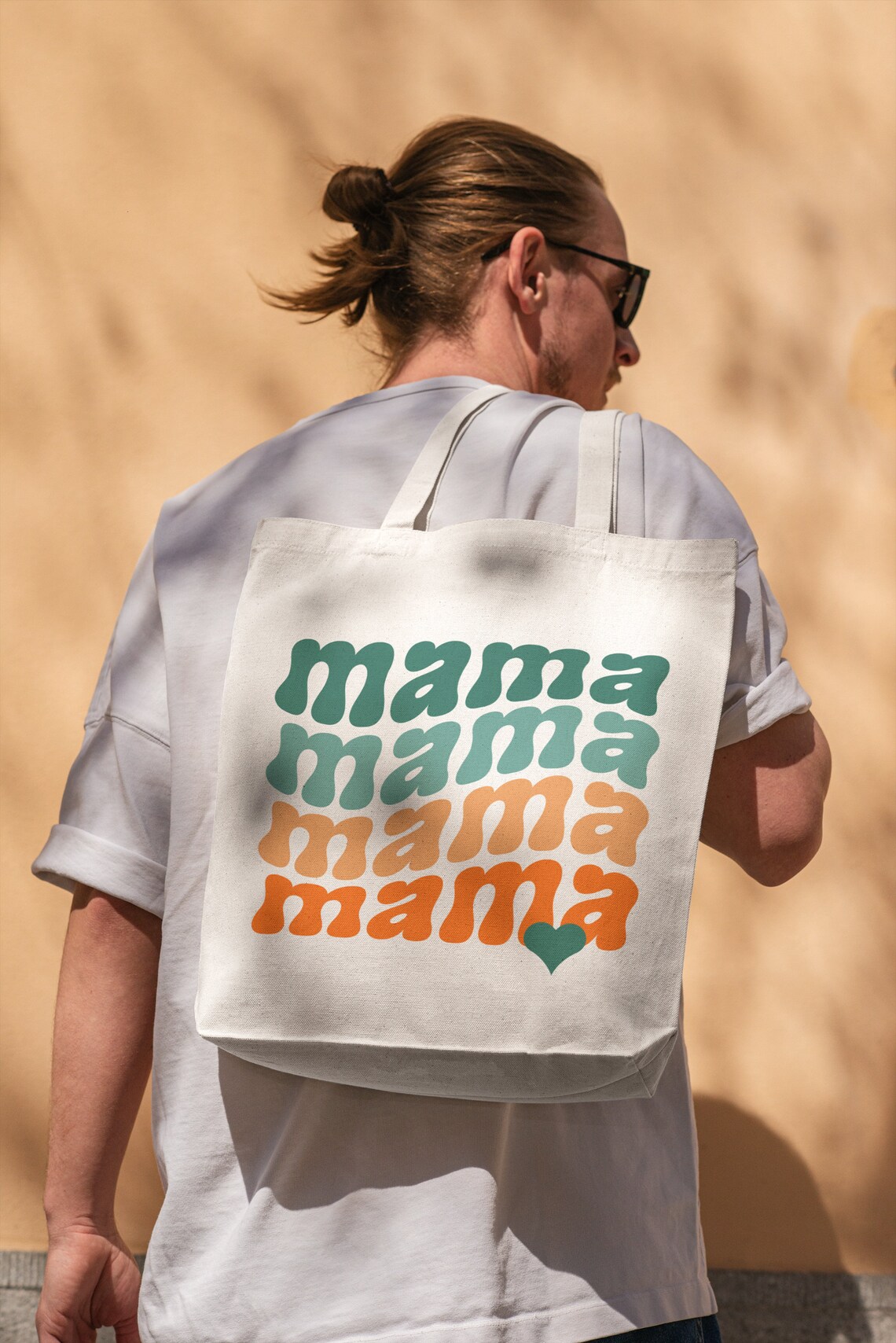 Wavy Mama SVG PNG, Wavy Mom Svg, Mommy Svg, Tote Bag Svg, Trendy Tote ...