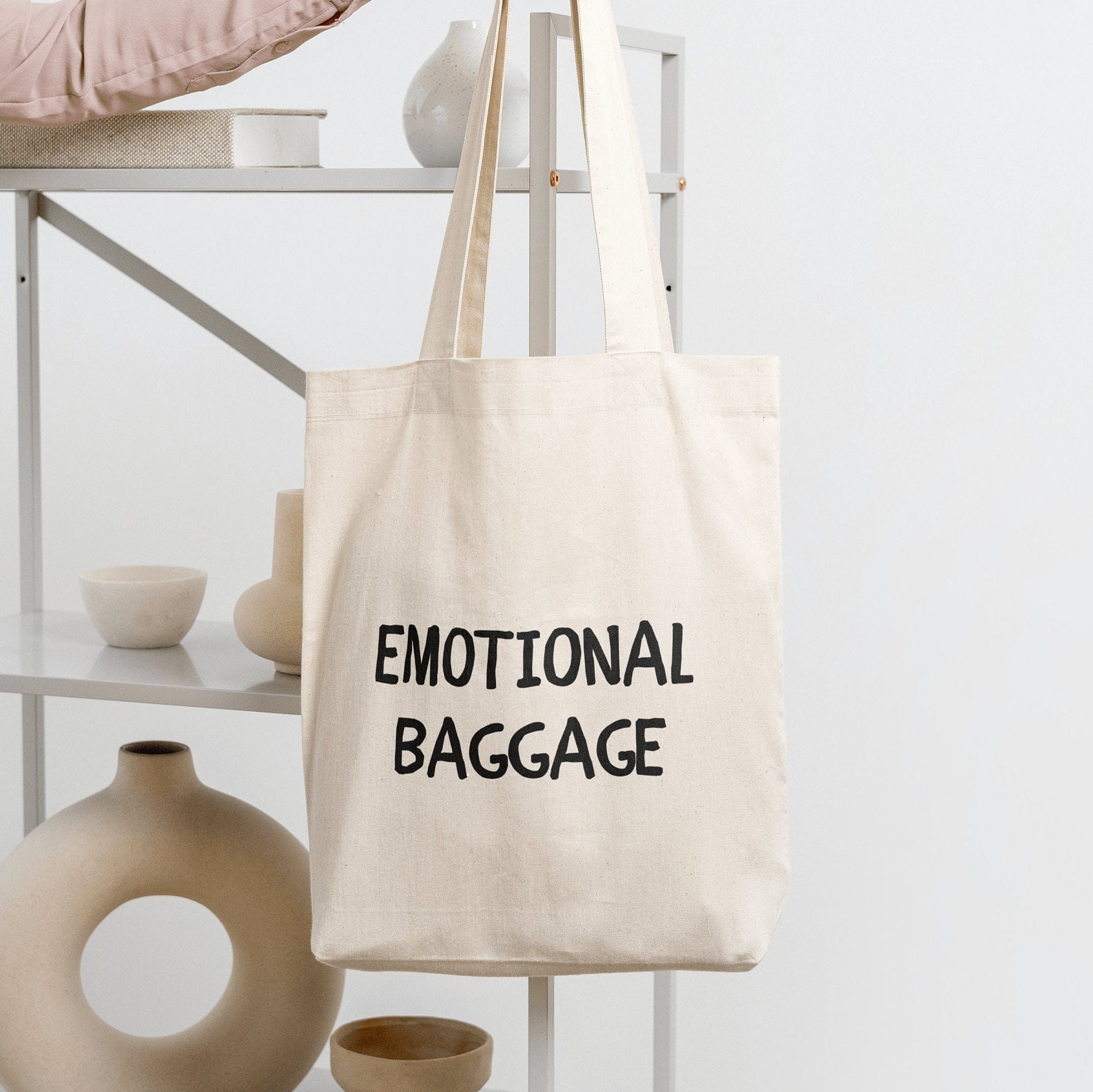 Emotional Baggage SVG PNG, Tote Bag Svg, Trendy Svg, Svg for Tote Bags ...