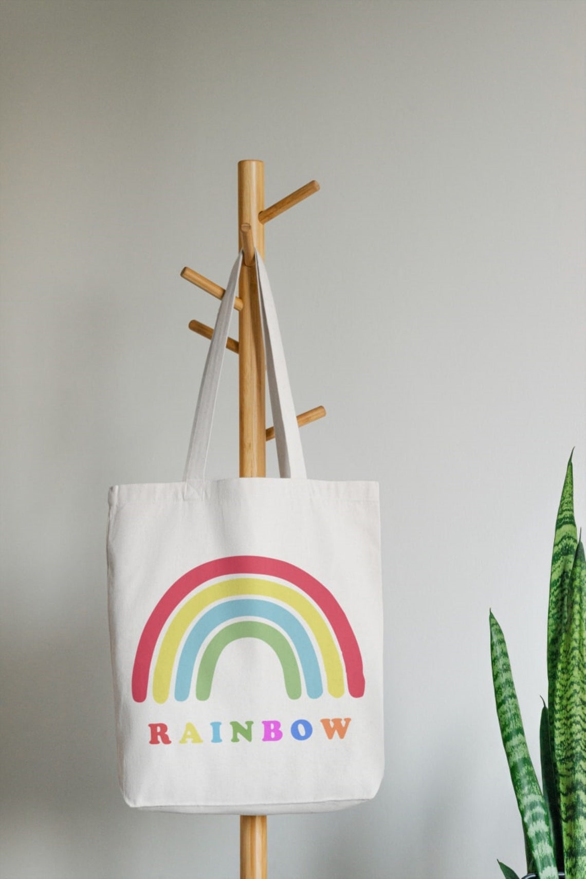 Rainbow SVG PNG, Tote Bag Svg, Trendy Svg, Svg for Tote Bags, Tote Bag ...