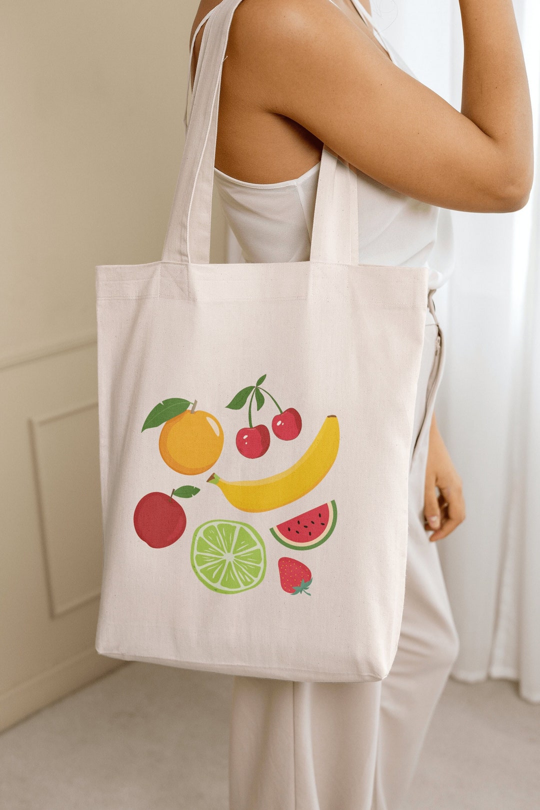 Fruits SVG PNG, Tote Bag Svg, Trendy Svg, Svg for Tote Bags, Tote Bag ...