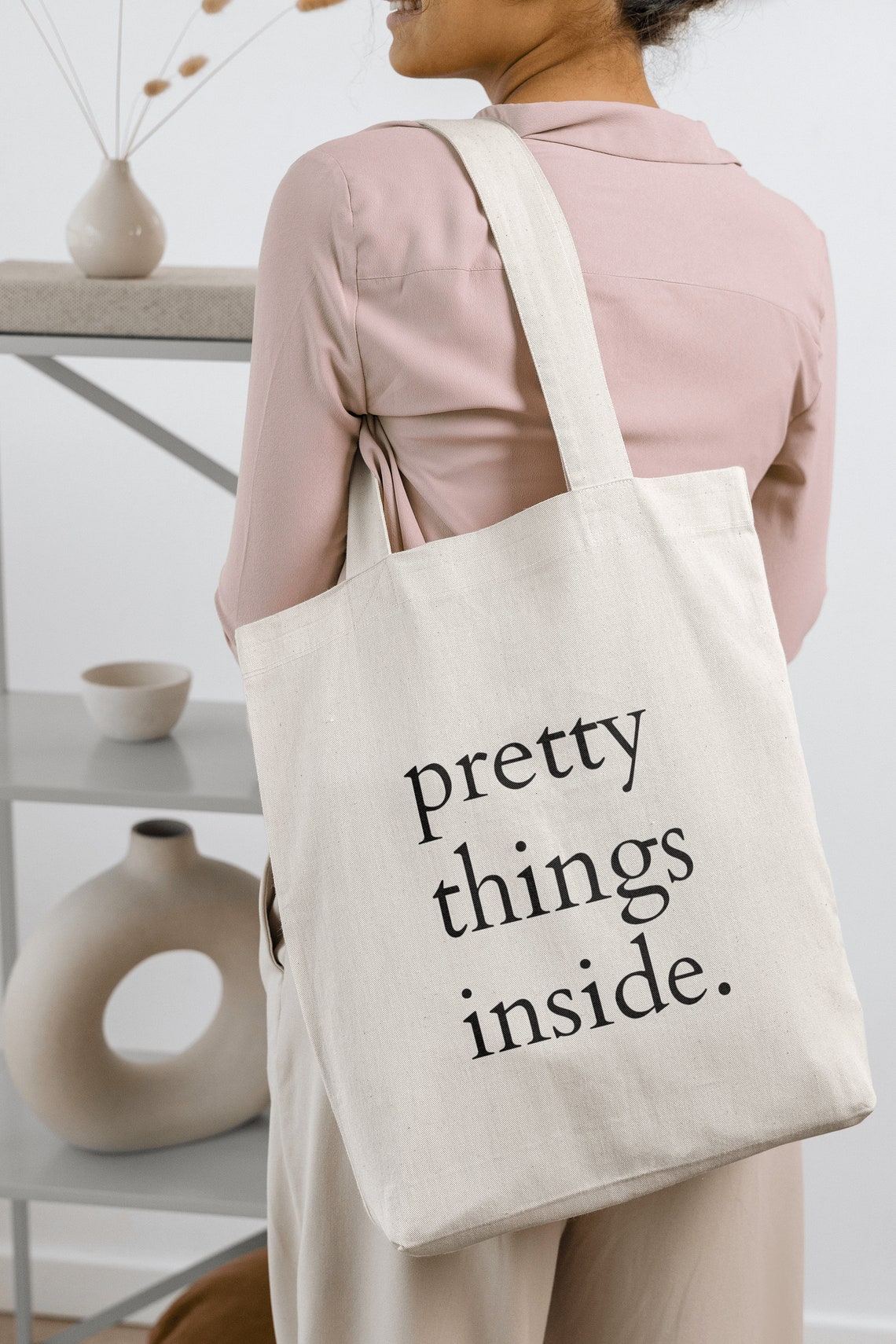 Pretty Things İnside SVG PNG, Tote Bag Svg, Trendy Svg, Svg for Tote ...