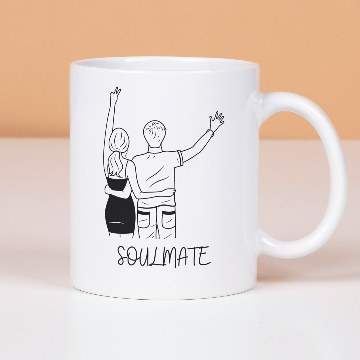 Soulmate Mug SVG PNG, Wifey Gift Svg, Girlfriend Gift, Boyfriend Gift ...