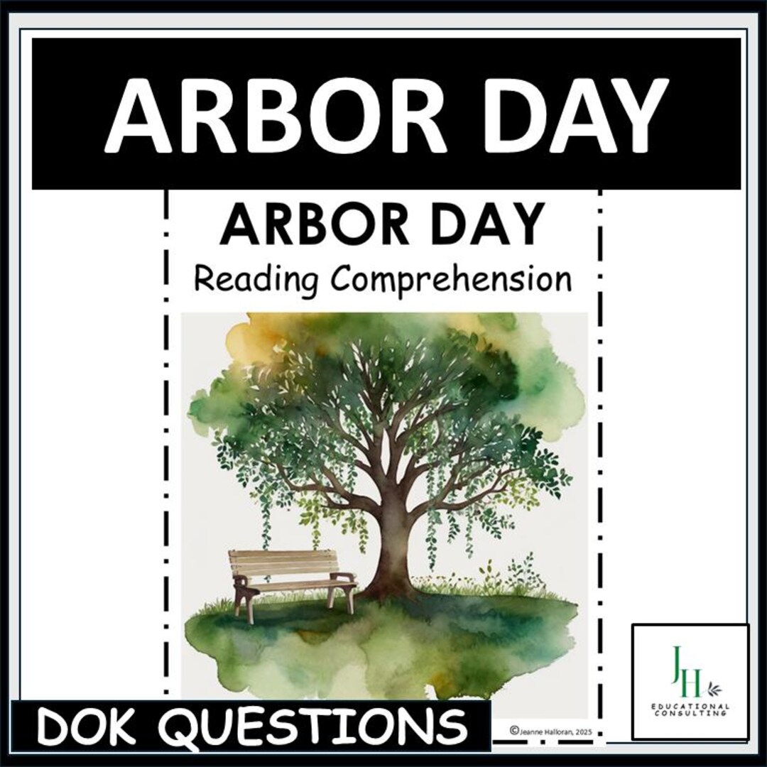 Arbor Day Reading Comprehension Puzzle Set (digital Download) - Etsy
