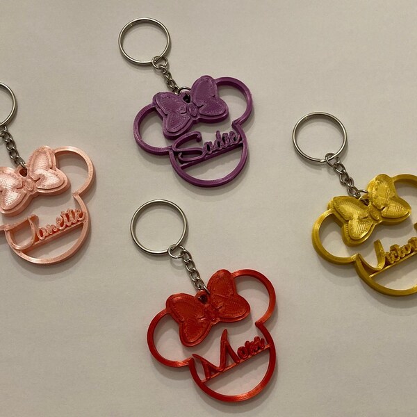 Mickey Keychain - Etsy