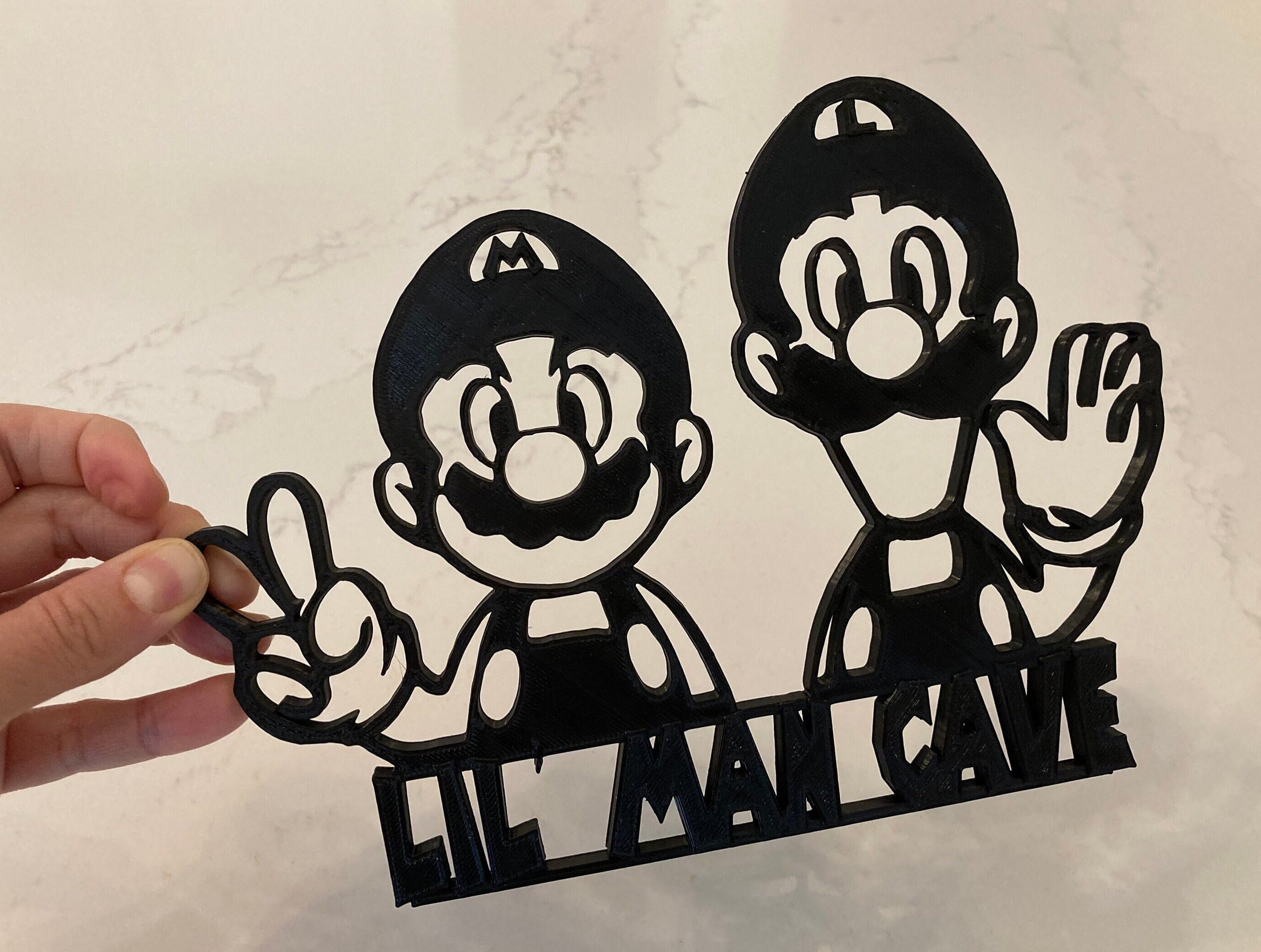 Super Mario Wall Decor/ Mario and Luigi Sign/ Mario and Luigi Bros ...