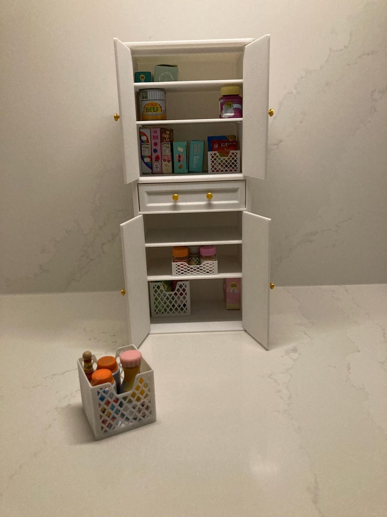 1:6 Scale Miniature Kitchen Pantry/ Mini Verse Compatible / Fashion ...