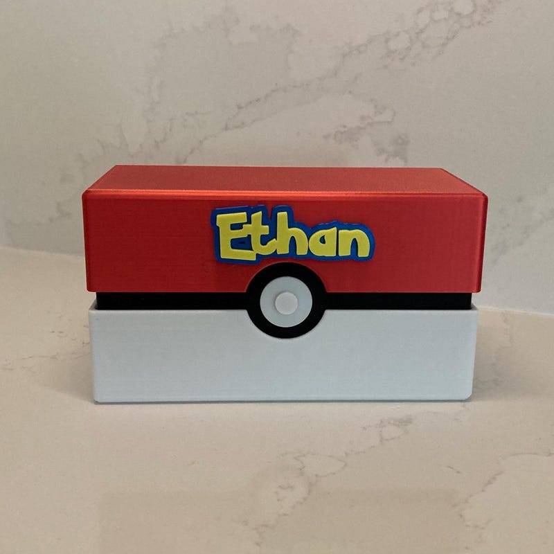 Pokeman Box for Cards - Etsy