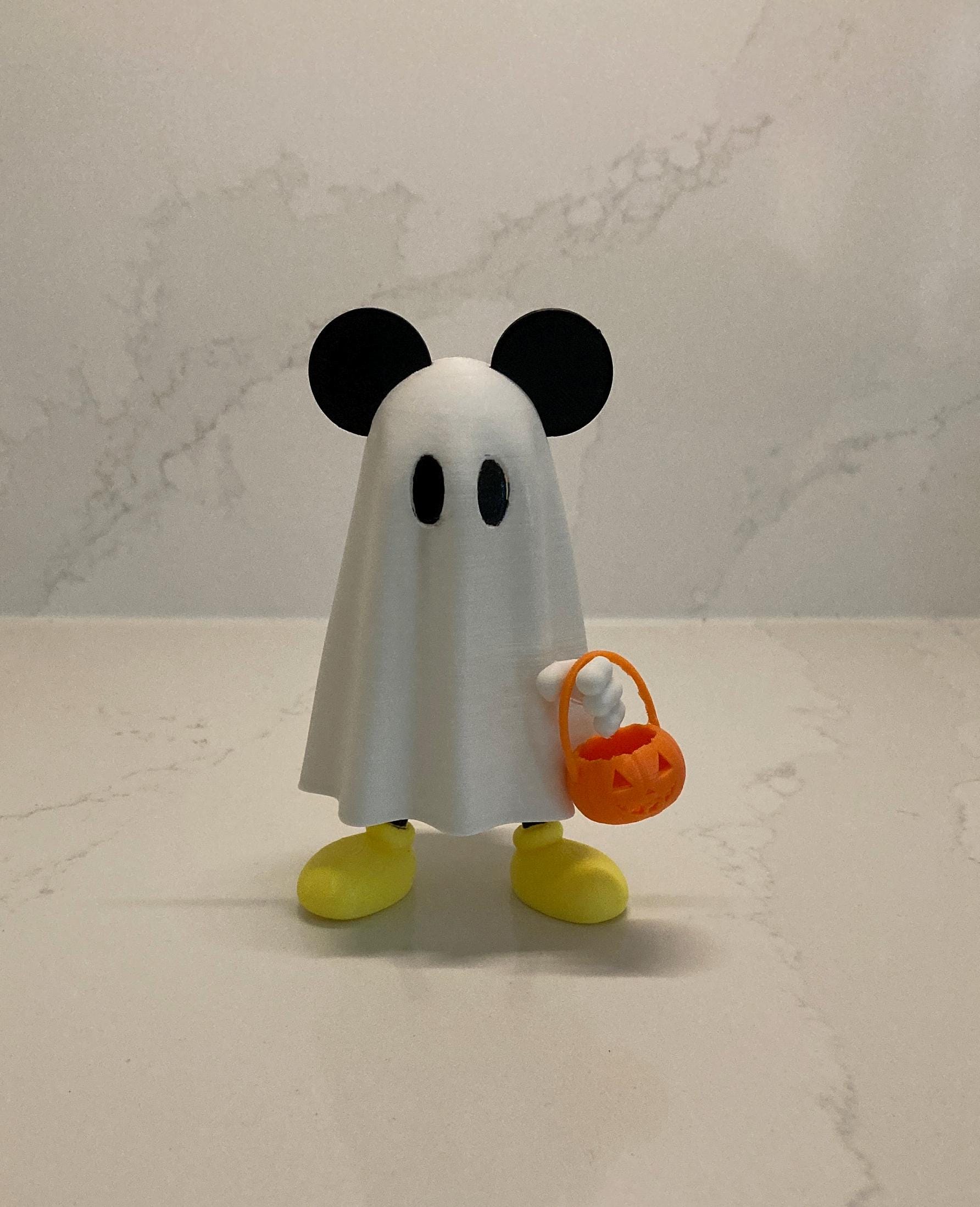 Mickey and Minnie Mouse Ghosts/ Halloween Decor/ Ghost Decor/ Mouse ...