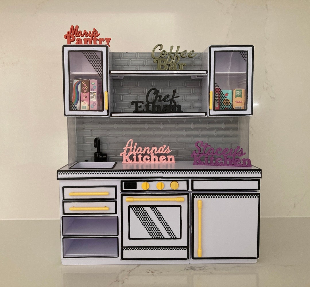 Mini Custom Name Sign/ Mini Verse Kitchen/ Mini Verse Kitchen ...
