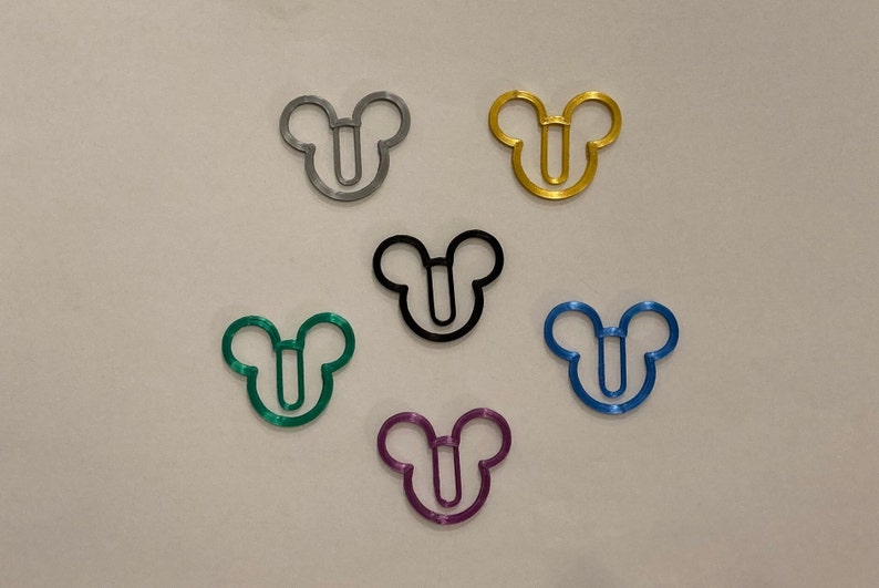 Minnie Mouse Paper Clip Sets/mickey Paper Clip/planner Clips/teacher ...