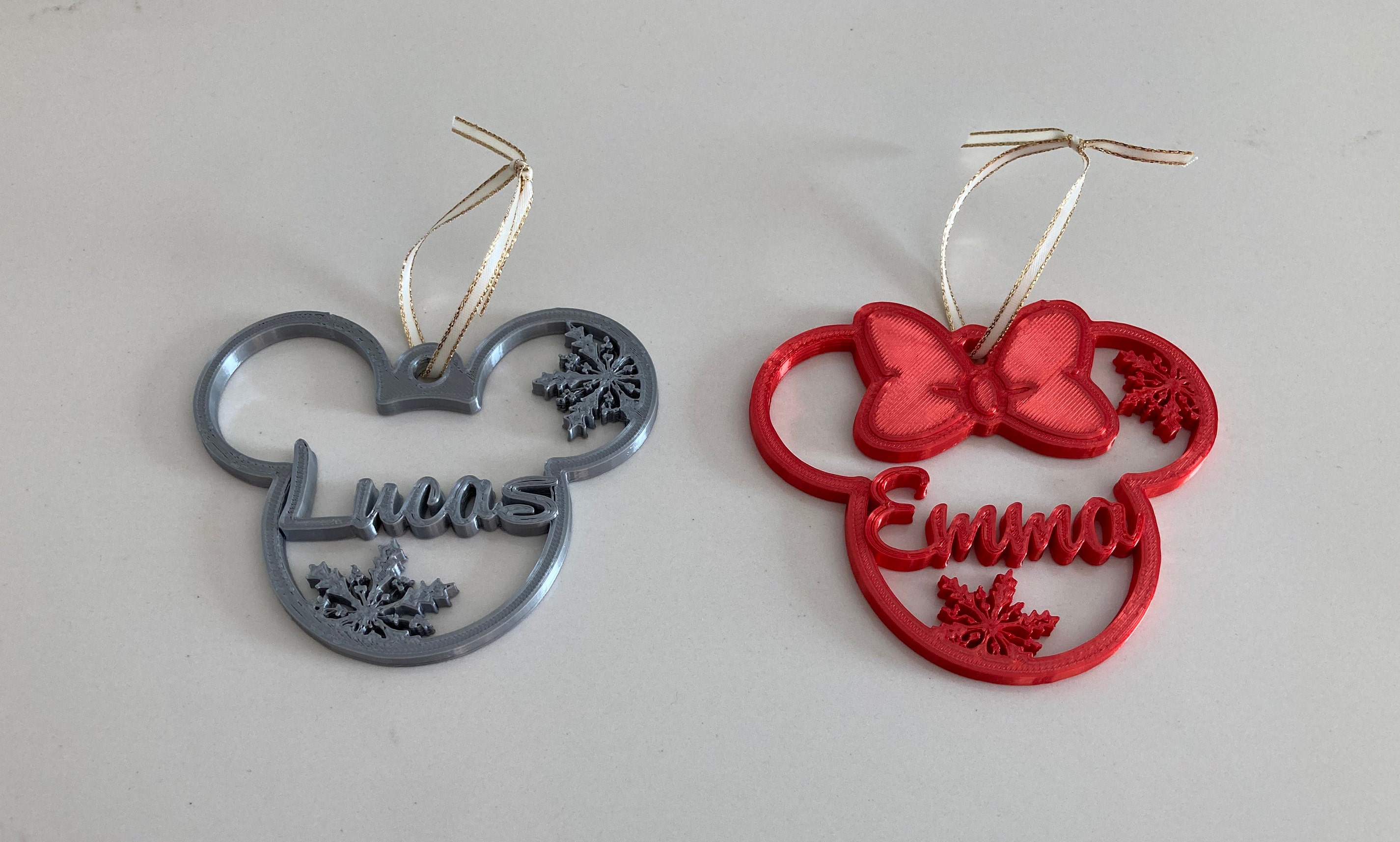 Personalized Mouse Christmas Ornament/ Disney Ornament/mouse Ornament ...