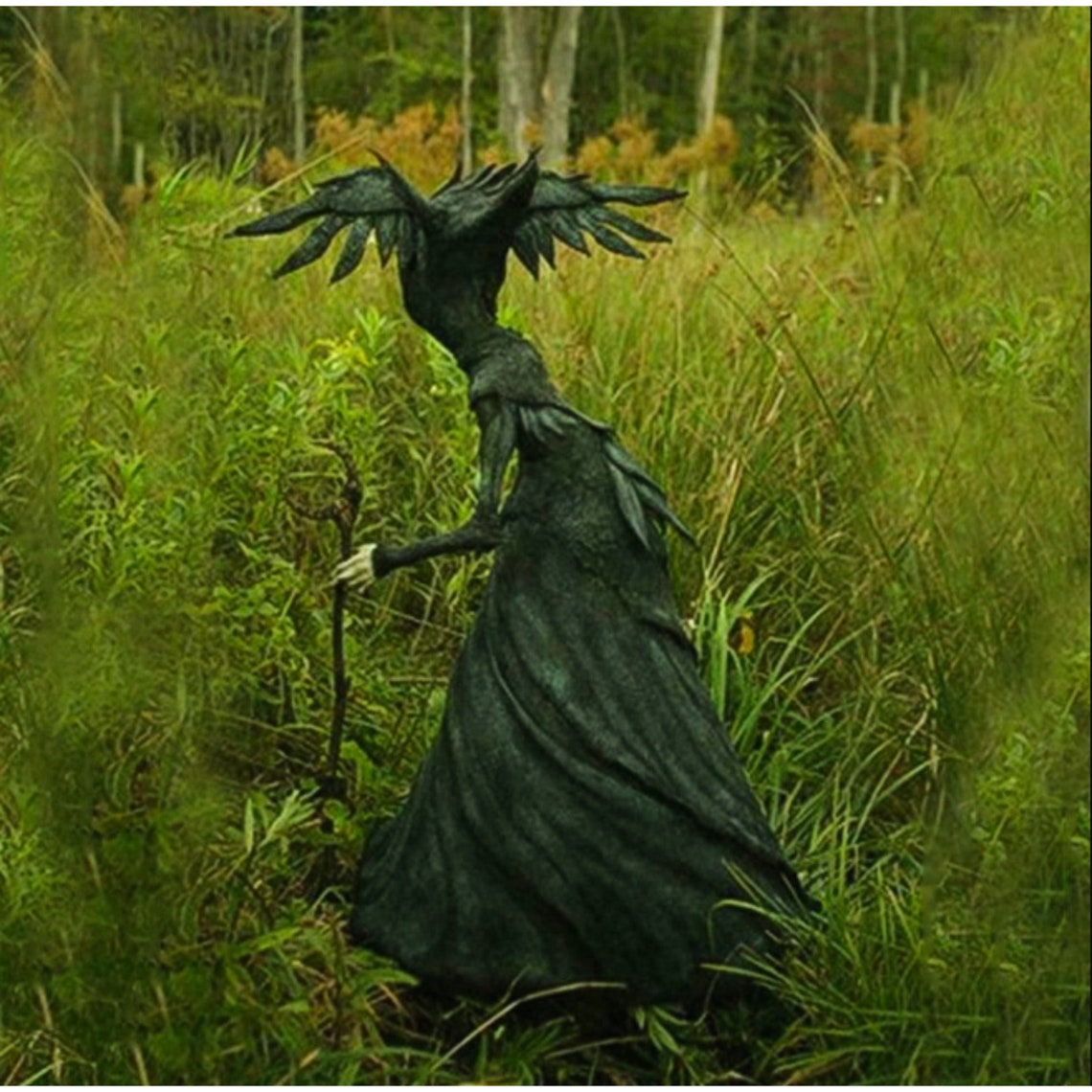 Halloween Witch Figurine Statue Resin Creepy Witch Sculptures - Etsy UK