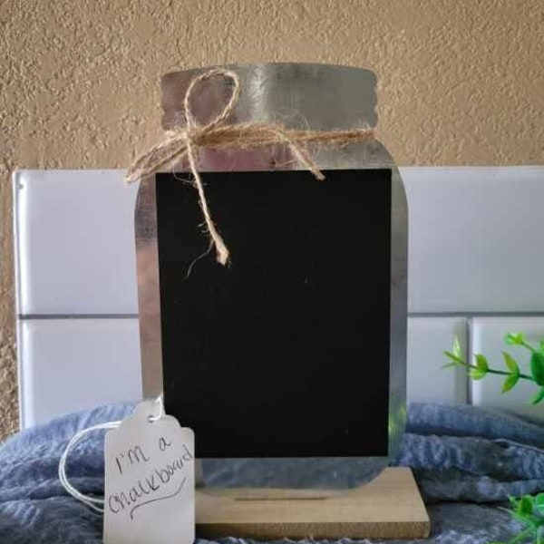 Mason Jar Chalkboard - Etsy