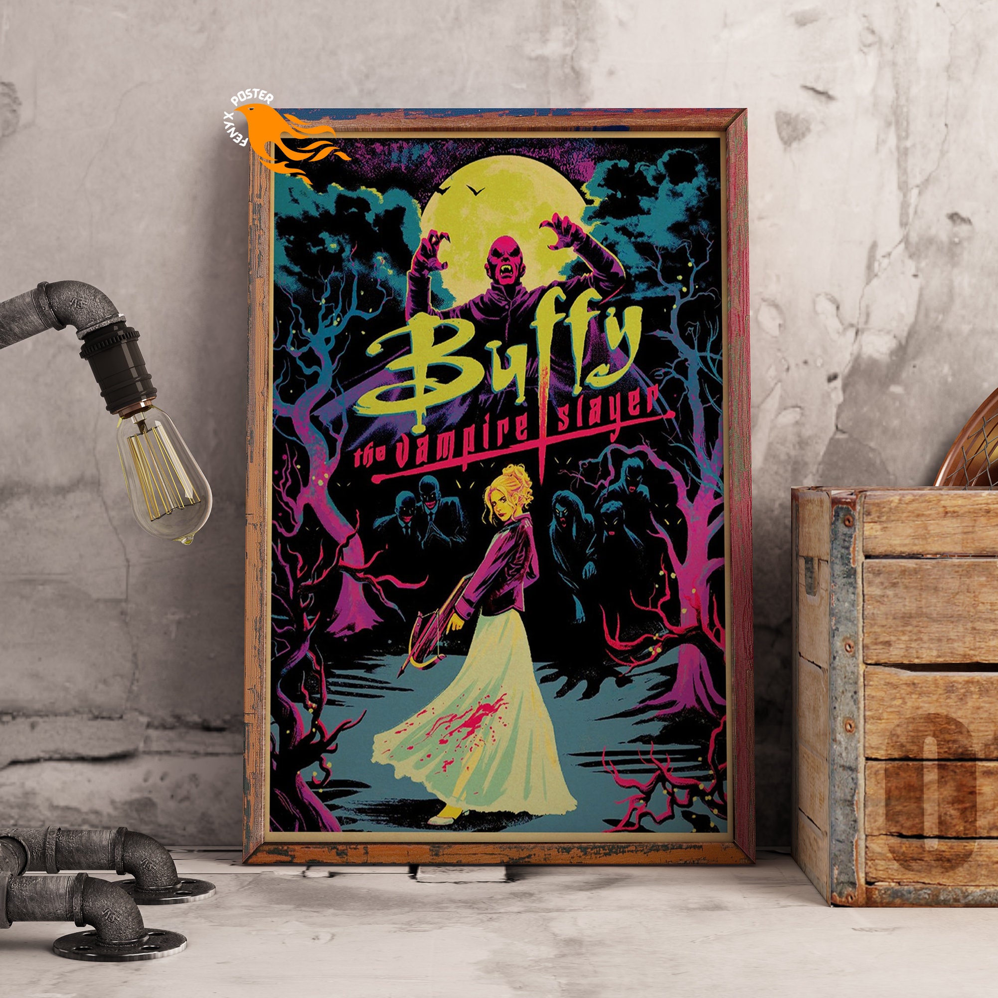 Buffy the Vampire Slayer Spike Stickers - Etsy