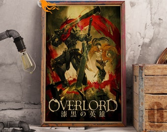 Overlord Anime Poster - Etsy