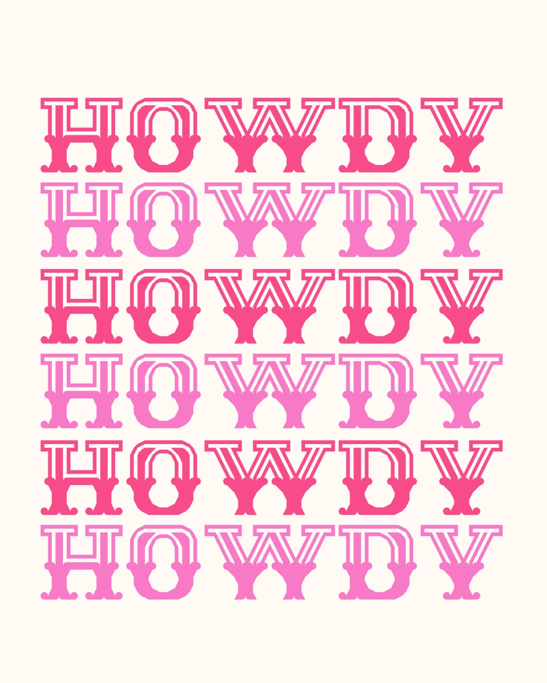 Country Themed Pink Digital Prints - Etsy