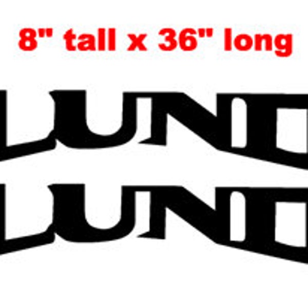 Lund Boat Decals - Etsy