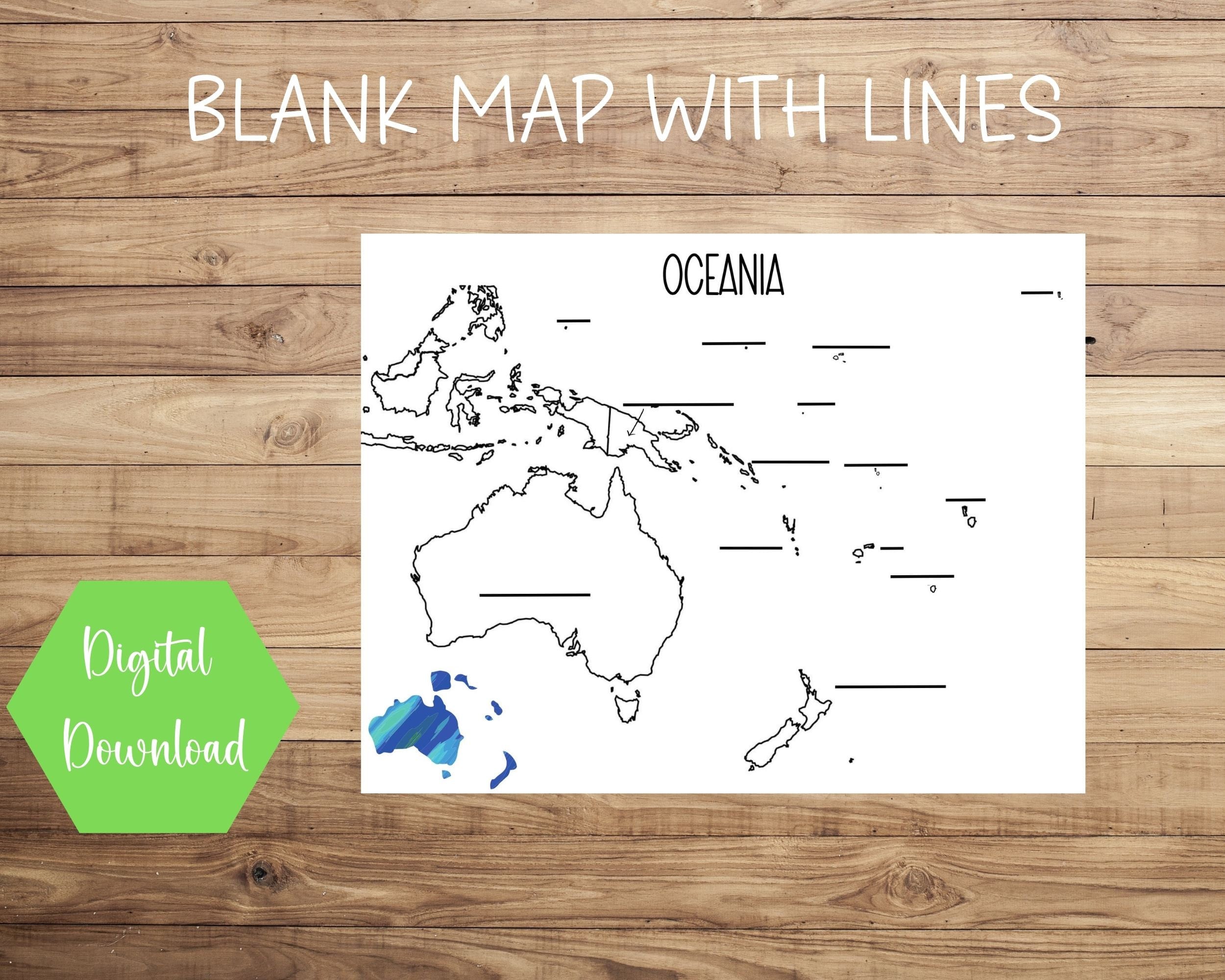 Oceania Map, Map of Oceania, Printable Oceania Map Printable Sales Map ...