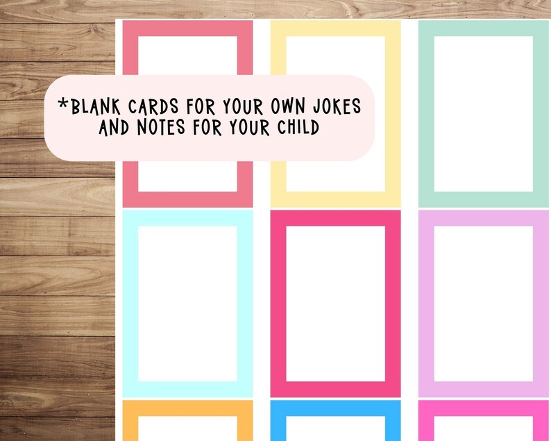 Printable Lunchbox Notes for Kindergarten and Preschool, Back to School ...