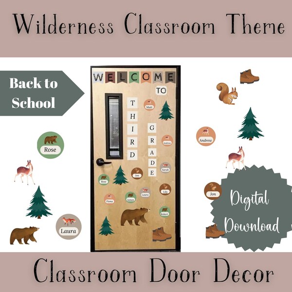 Woodland Classroom Theme - Etsy