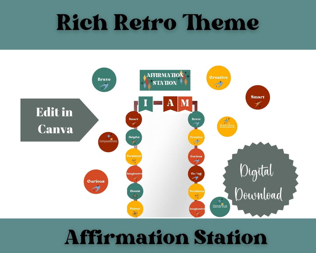 Custom Classroom, Retro Groovy Theme, Classroom Decorations, Student ...