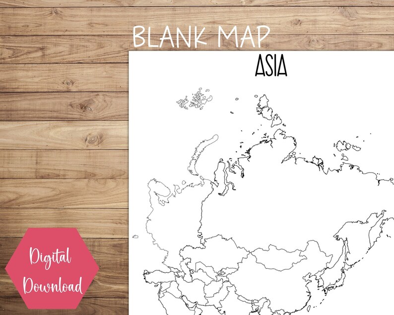 Asia Map, Map of Asia Printable Asia Map, Printable Asia Sales Map ...