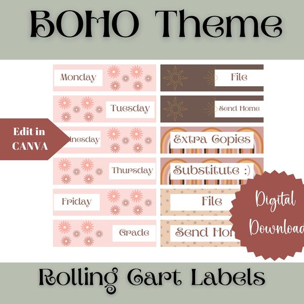 Teacher Rolling Cart - Etsy