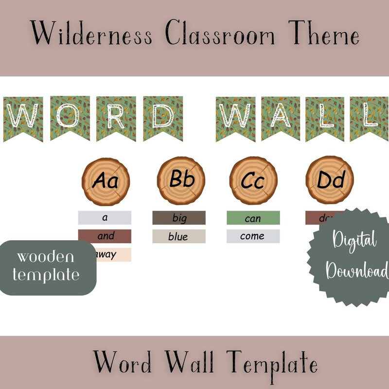 Woodland Classroom - Etsy