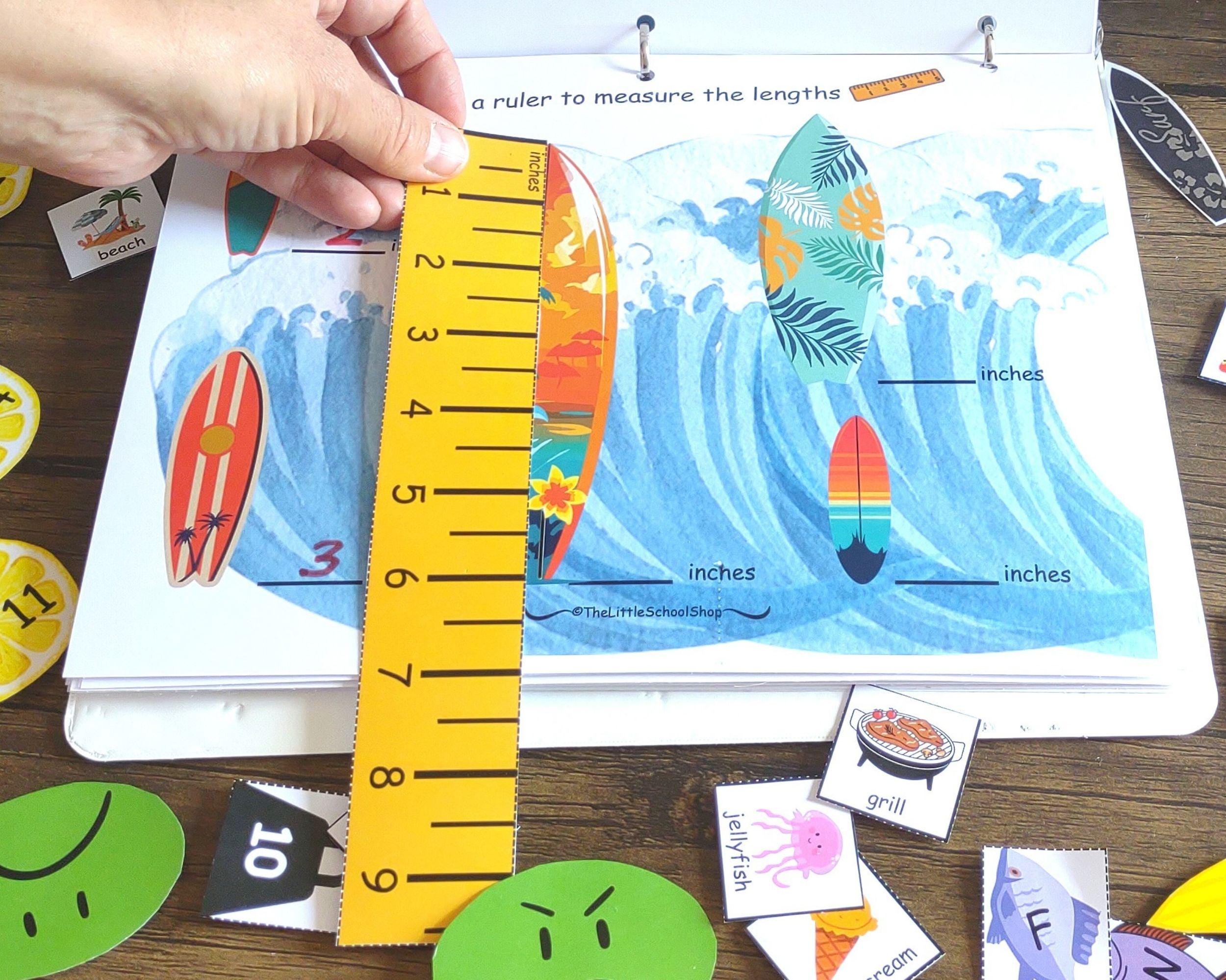 Summer Busy Book Printable Summer Busy Book Preschool Learning Binder ...