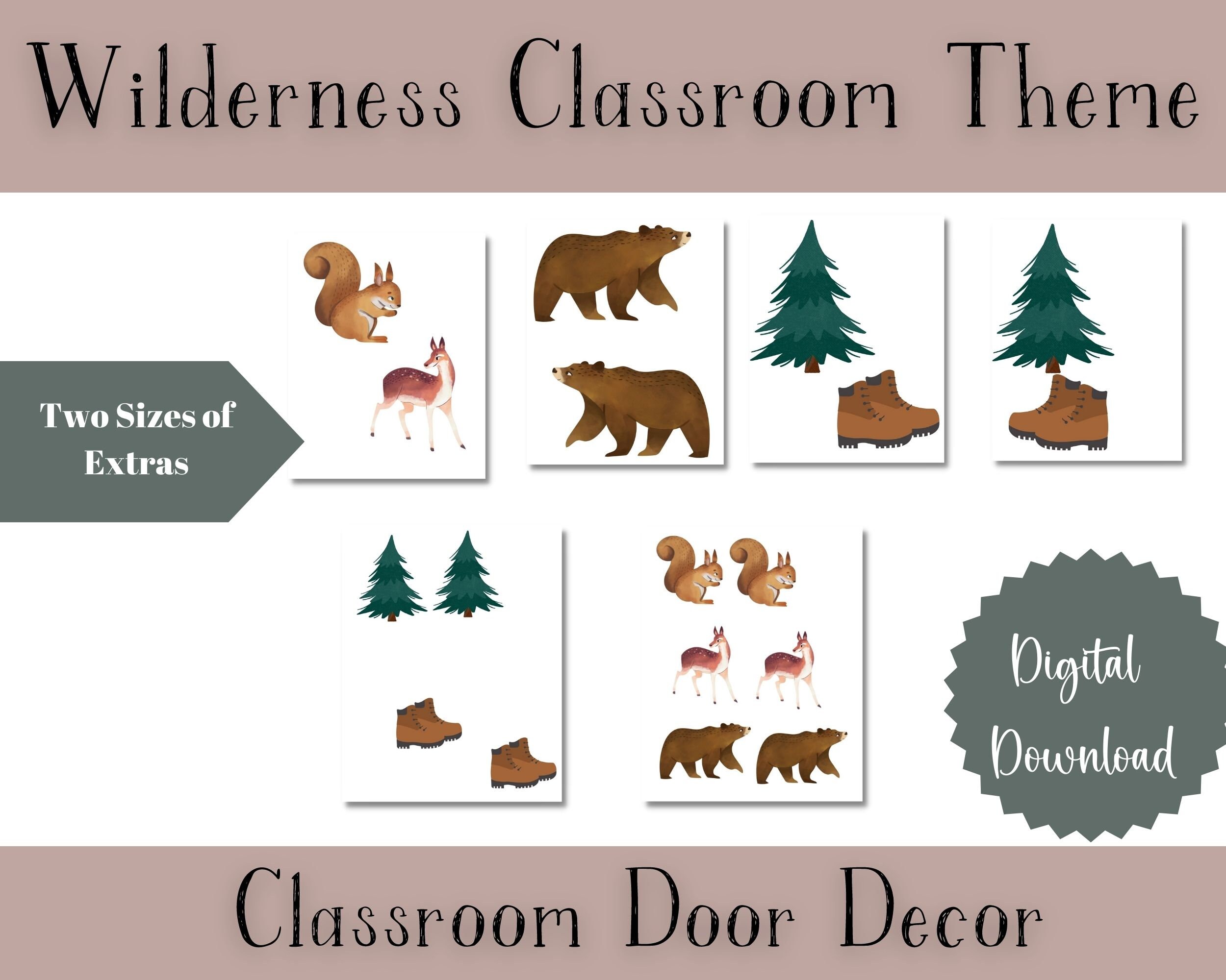 Custom Classroom, Wilderness Theme, Classroom Decorations, Student Name ...