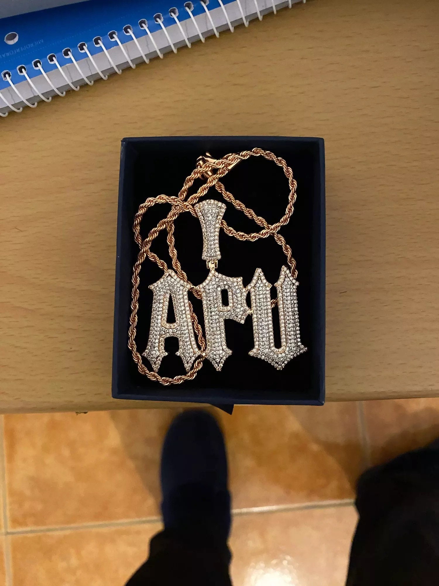 Iced Out Customizable Name Pendant With Iced Out Bail Hip - Etsy