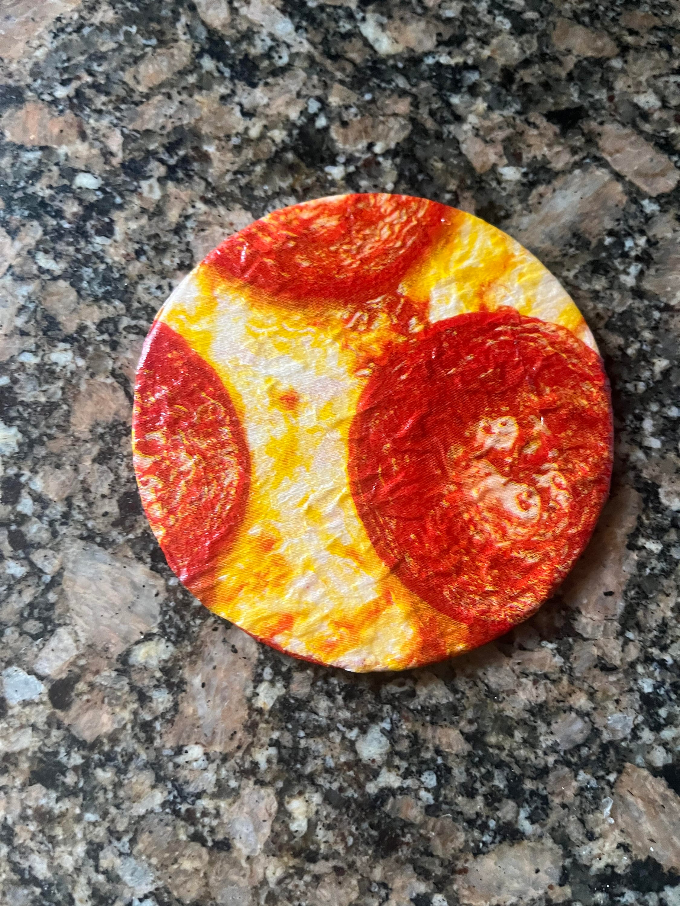 Pizza Coaster - Etsy