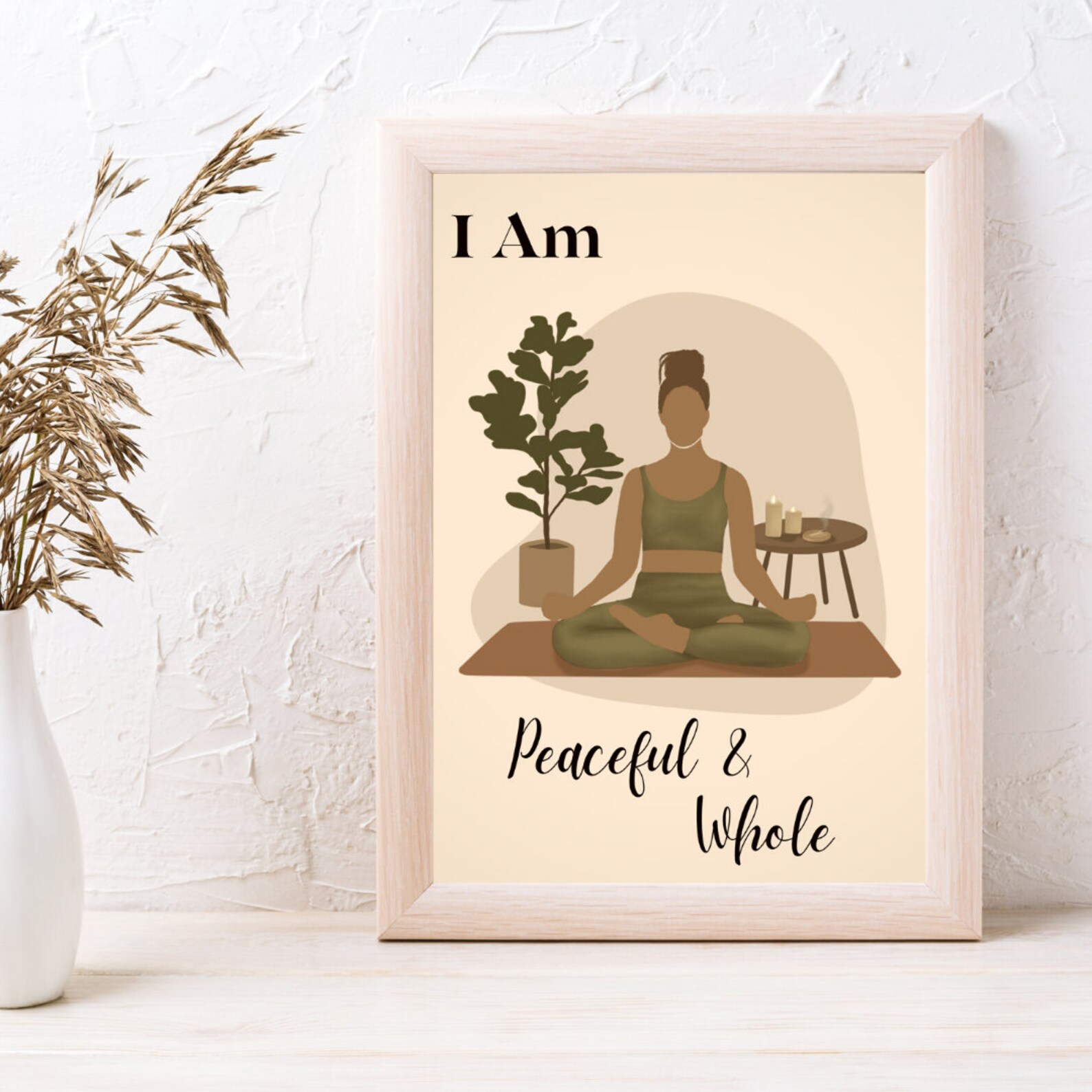 Boho /affirmation/ Posters/ Black Women/ Mental Health/ Poster Set - Etsy