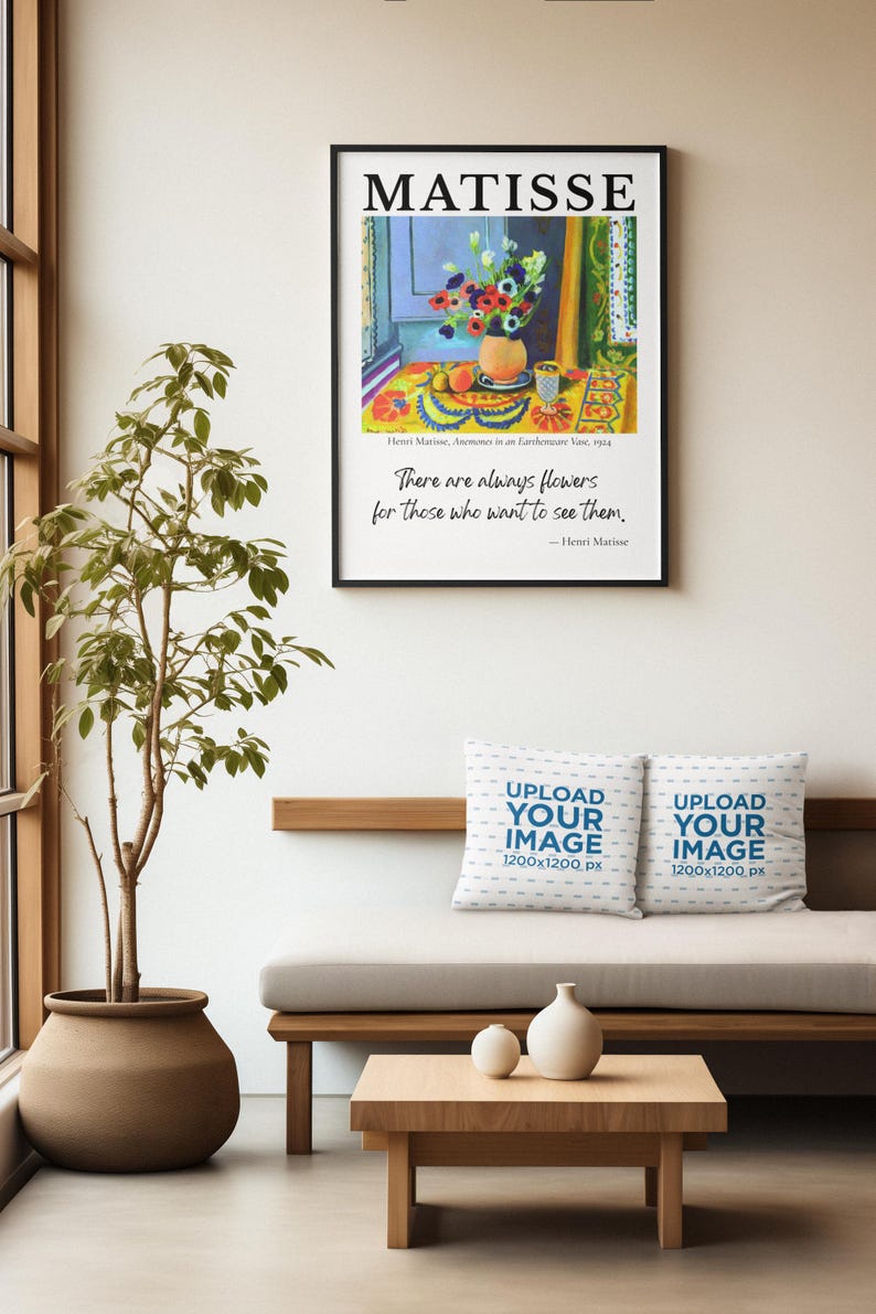 Frida Kahlo Magnolias Poster, I Paint Flowers so They Will Not Die ...