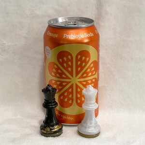 CHESS SET Bubble Gum Glow-in-the-dark Resin Handmade Chess Set Includes 32 Pieces Free Shipping ...