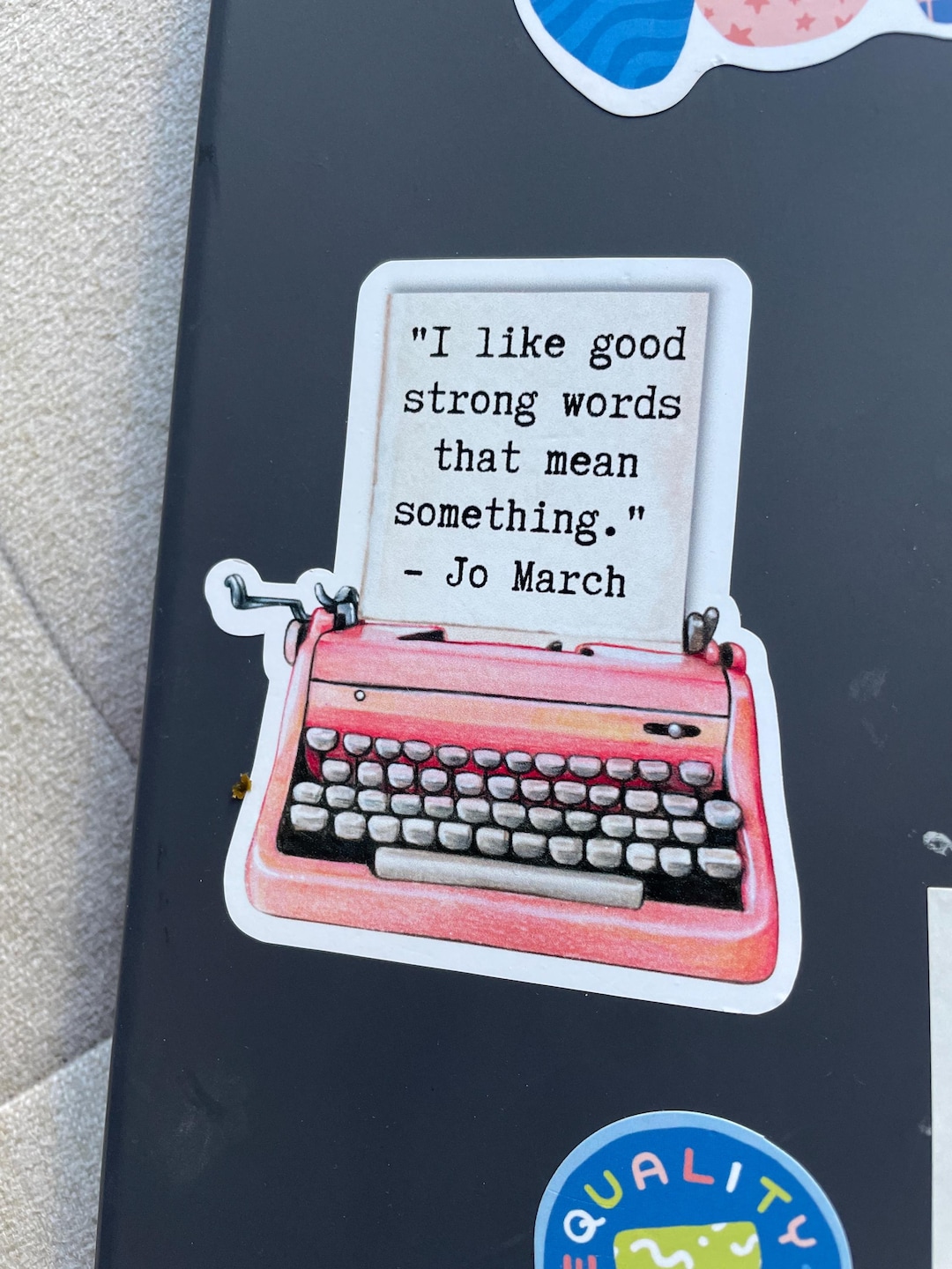 Jo March Quote, Little Women Sticker, Jo March Sticker, Good Strong ...