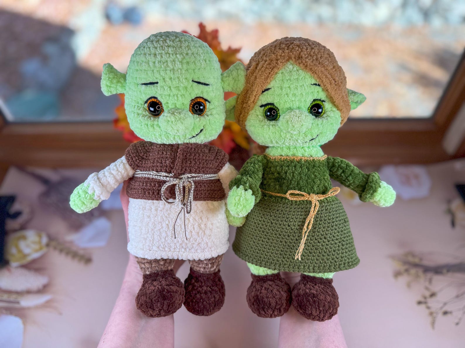 Sweet Little Ogres, 10.5 Inches, Crochet Plushie, Handmade, Comfort Toy ...