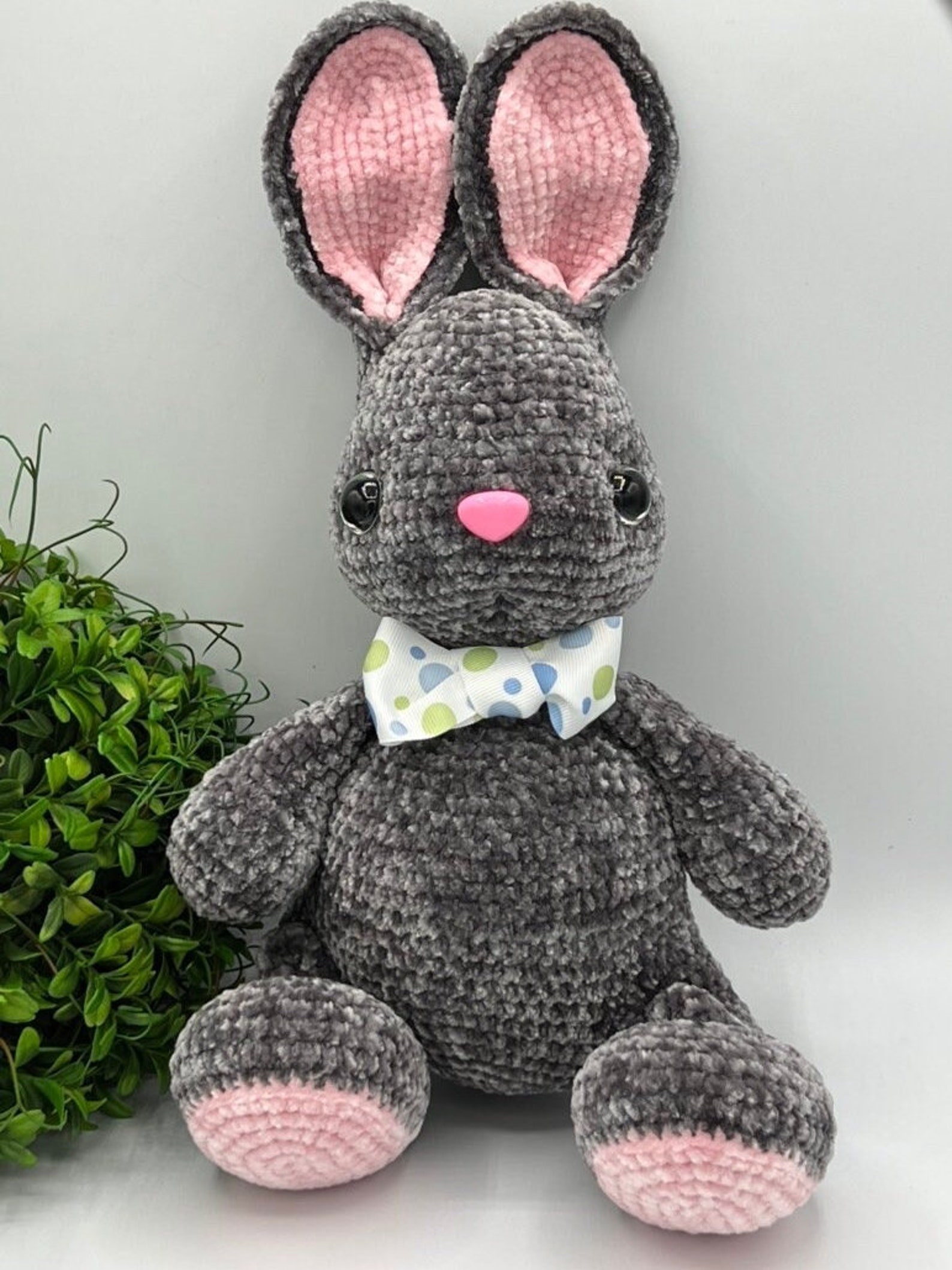 Crochet Super Soft Bunny Crochet Plushie Amigurumi Handmade - Etsy