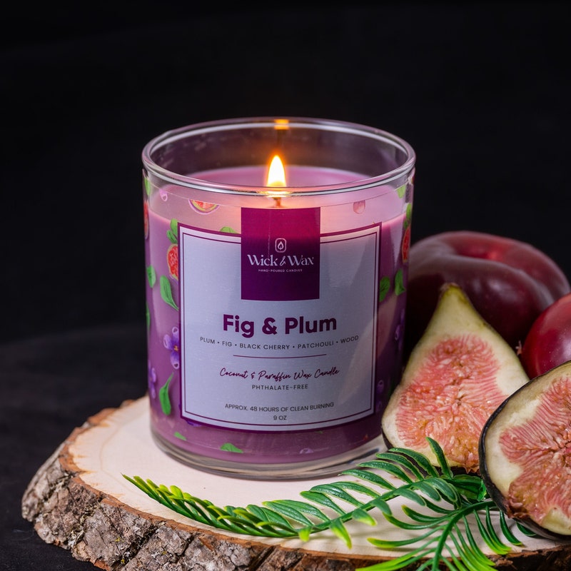 Plum Candles - Etsy