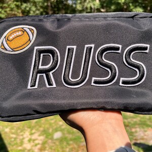 Classic Football Sticker Patch 2 Inches Wide - Sports Patch for Pouch ...