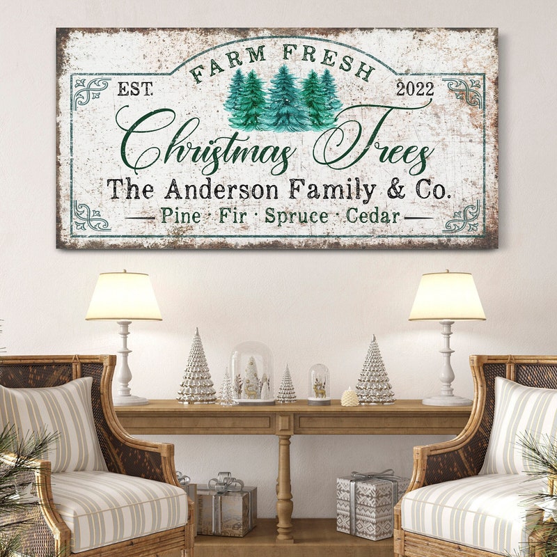 Christmas Tree Farm Sign - Etsy